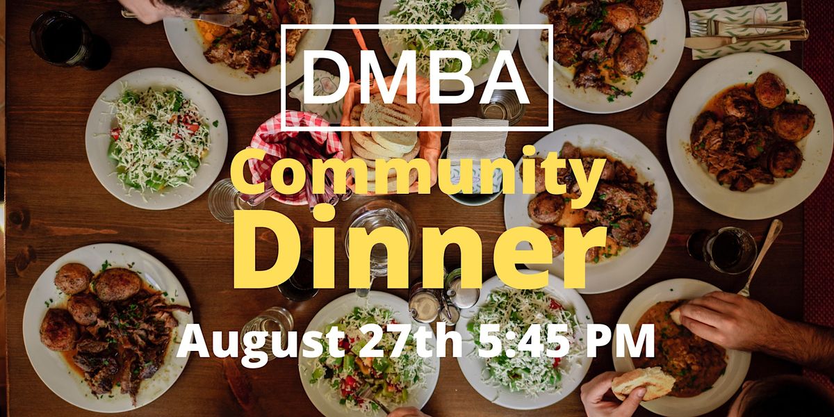 DMBA Community Dinner - R1 2022, California College of the Arts (CCA ...