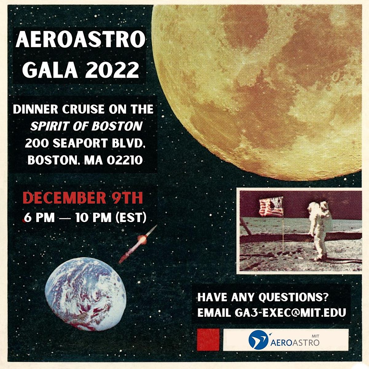 MIT AeroAstro Graduate Student Gala, 200 Seaport Blvd, Boston, 9 ...