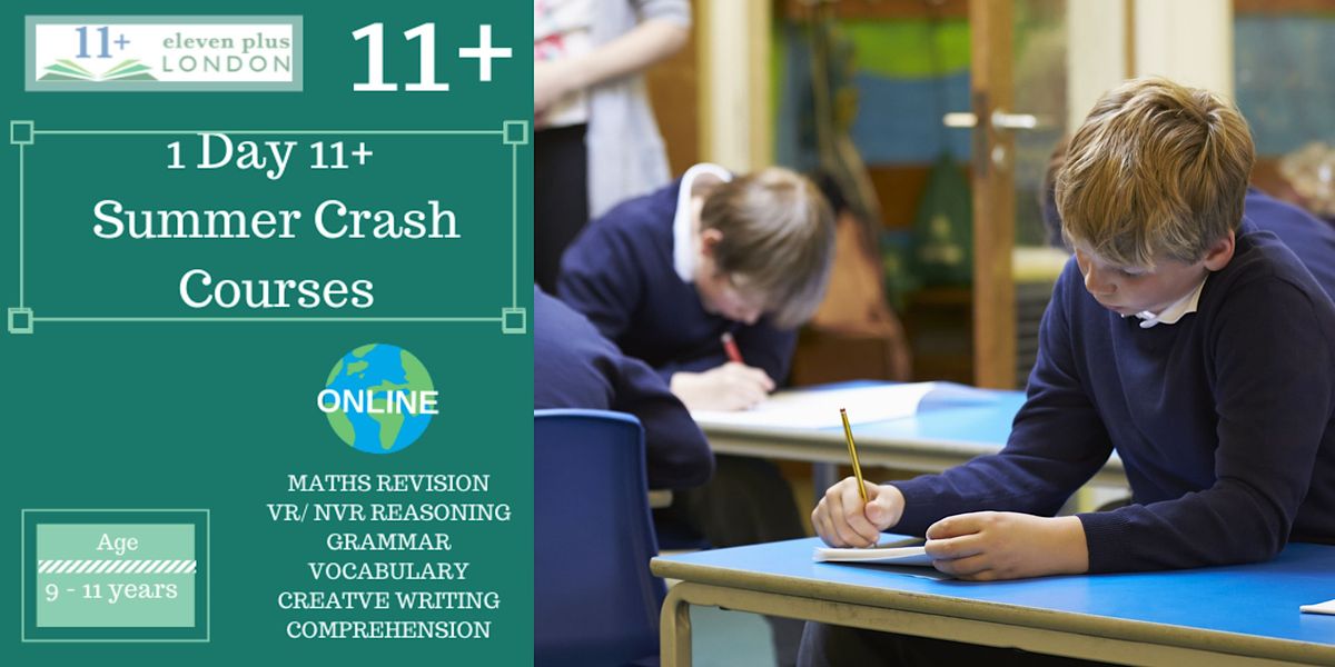 1 Day 11+ Crash Courses (FACE TO FACE), Westminster City School, London ...