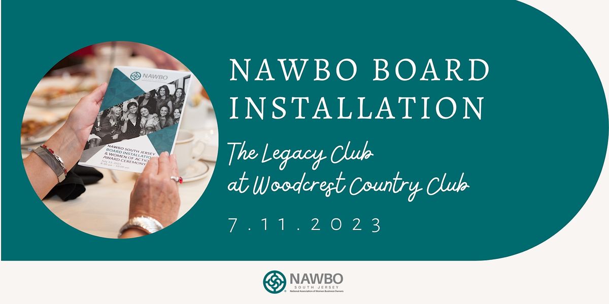 2023-2024 Board Installation, The Legacy Club at Woodcrest, Cherry Hill ...