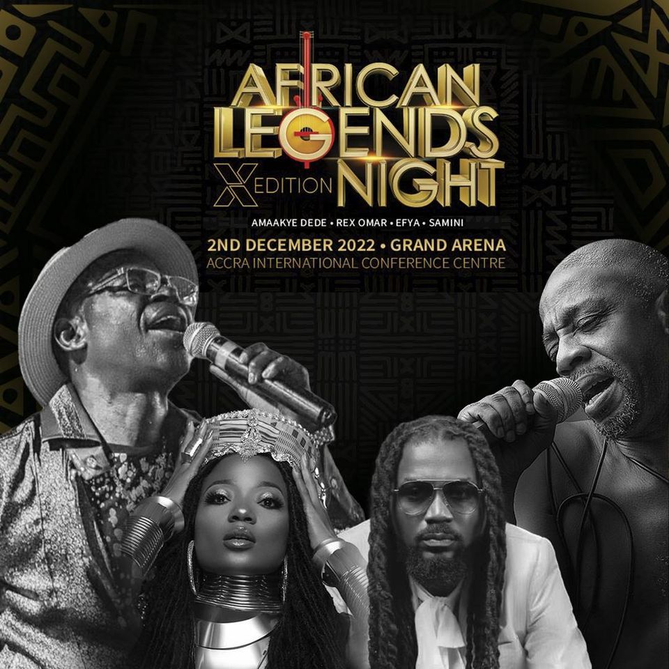 AFRICAN LEGENDS NIGHT 2022, Accra International Conference Centre, 2 December 2022