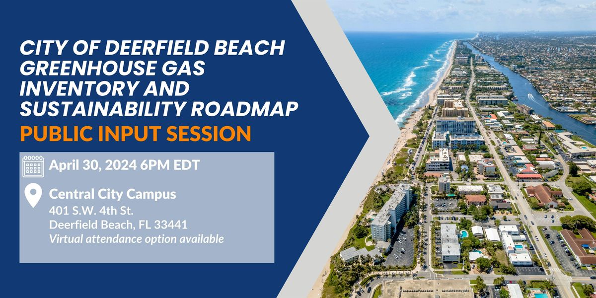 City of Deerfield Beach Greenhouse Gas Inventory and Sustainability ...
