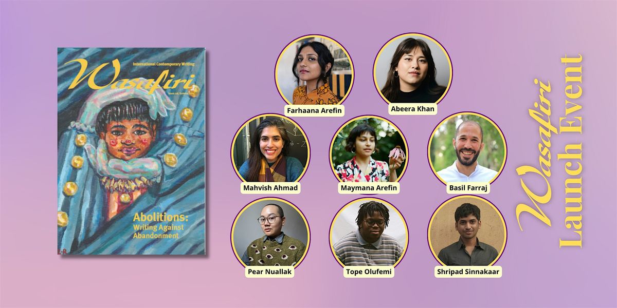 Wasafiri 118: Abolitions Launch Event, Reference Point, London, 4 July 2024