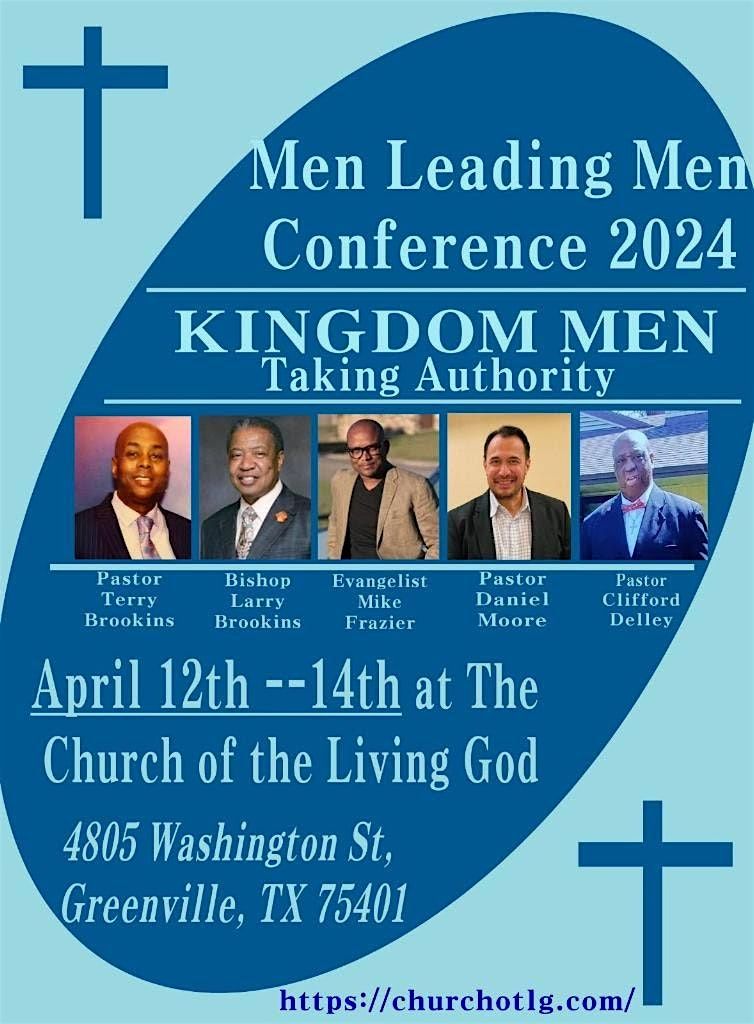 Men Leading Men Conference 2024, Church of Living God, Greenville, 12 ...