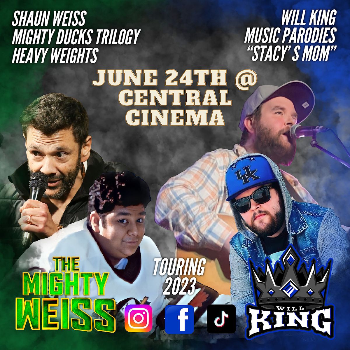 SHAUN WEISS from the Mighty Ducks with Special Guest WILL KING (EARLY ...
