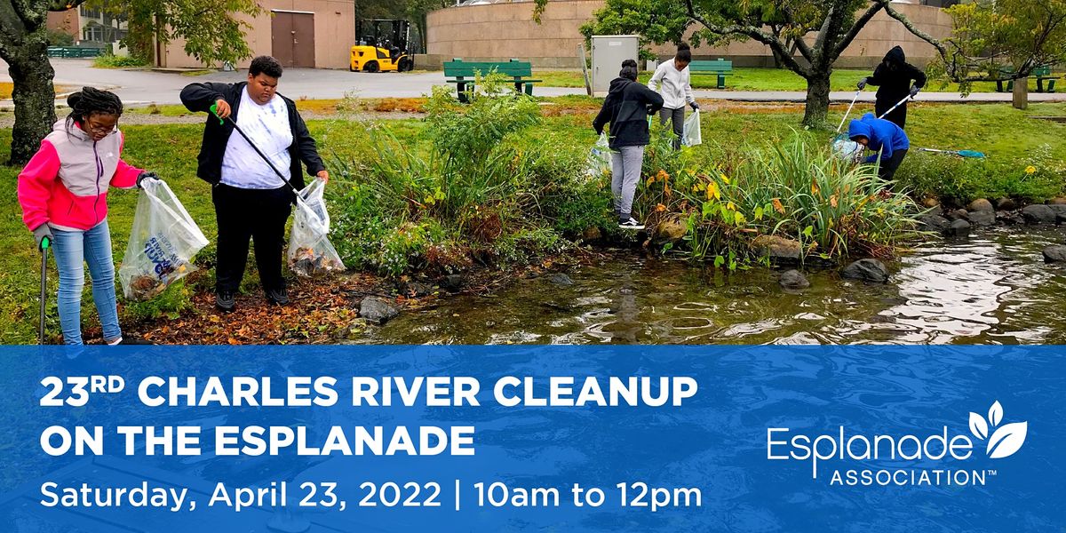 2022 Charles River Cleanup on the Esplanade - Individual Volunteers ...