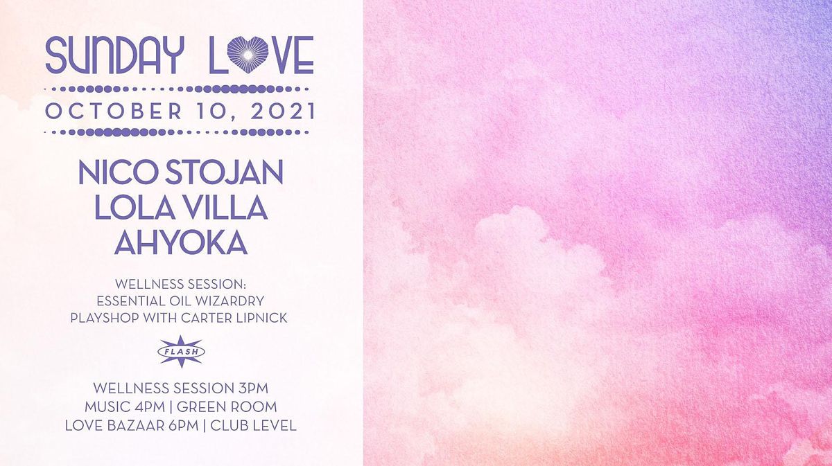 Sunday Love: Nico Stojan - Lola Villa - Ahyoka, Flash, Washington, 10 ...