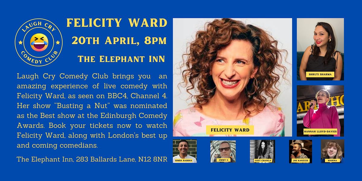Stand-up comedy with Felicity Ward, The Elephant Inn, Finchley, London ...