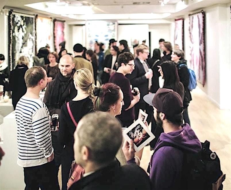 Art Gallery Opening Reception, Artifact Projects, Suffolk Street, New ...