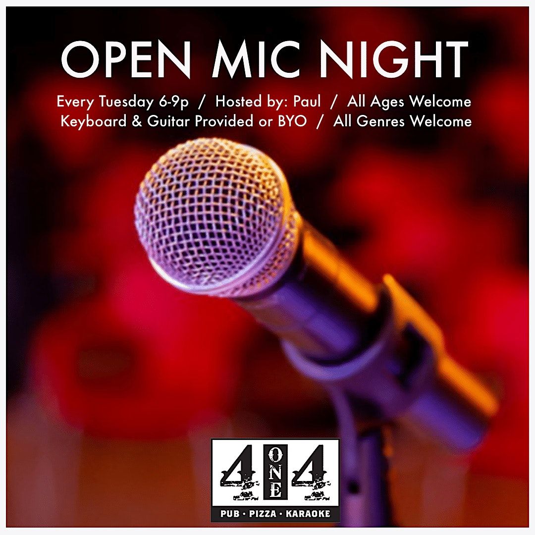 Open Mic Night at 414 Mesa, 706 W Southern Ave, Mesa, 16 May 2023
