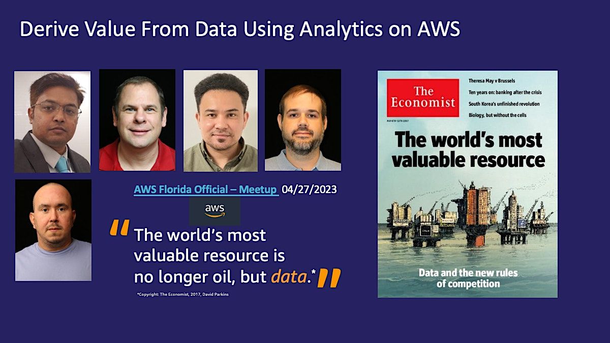 Derive Value From Data Using Analytics on AWS, WeWork Office Space ...