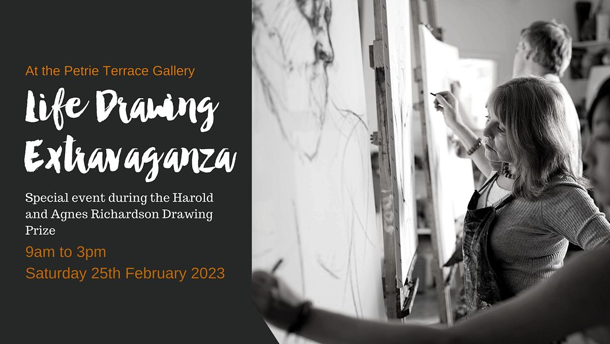 RQAS Life Drawing Extravaganza 2023, Royal Queensland Art Society ...