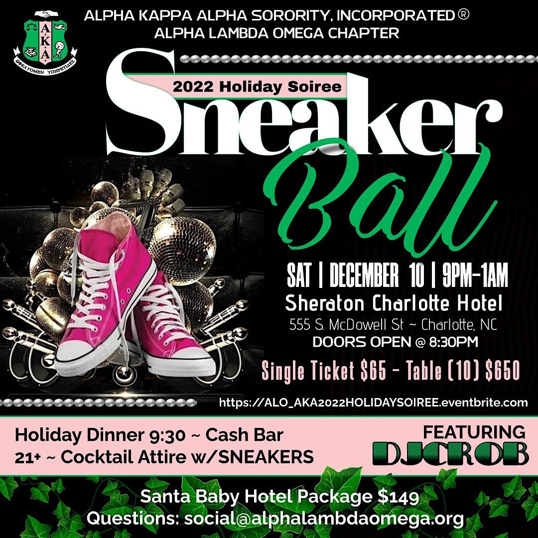 ALPHA LAMBDA OMEGA - AKA 2022 HOLIDAY SOIREE, Sheraton Charlotte Hotel, 10 December to 11 December