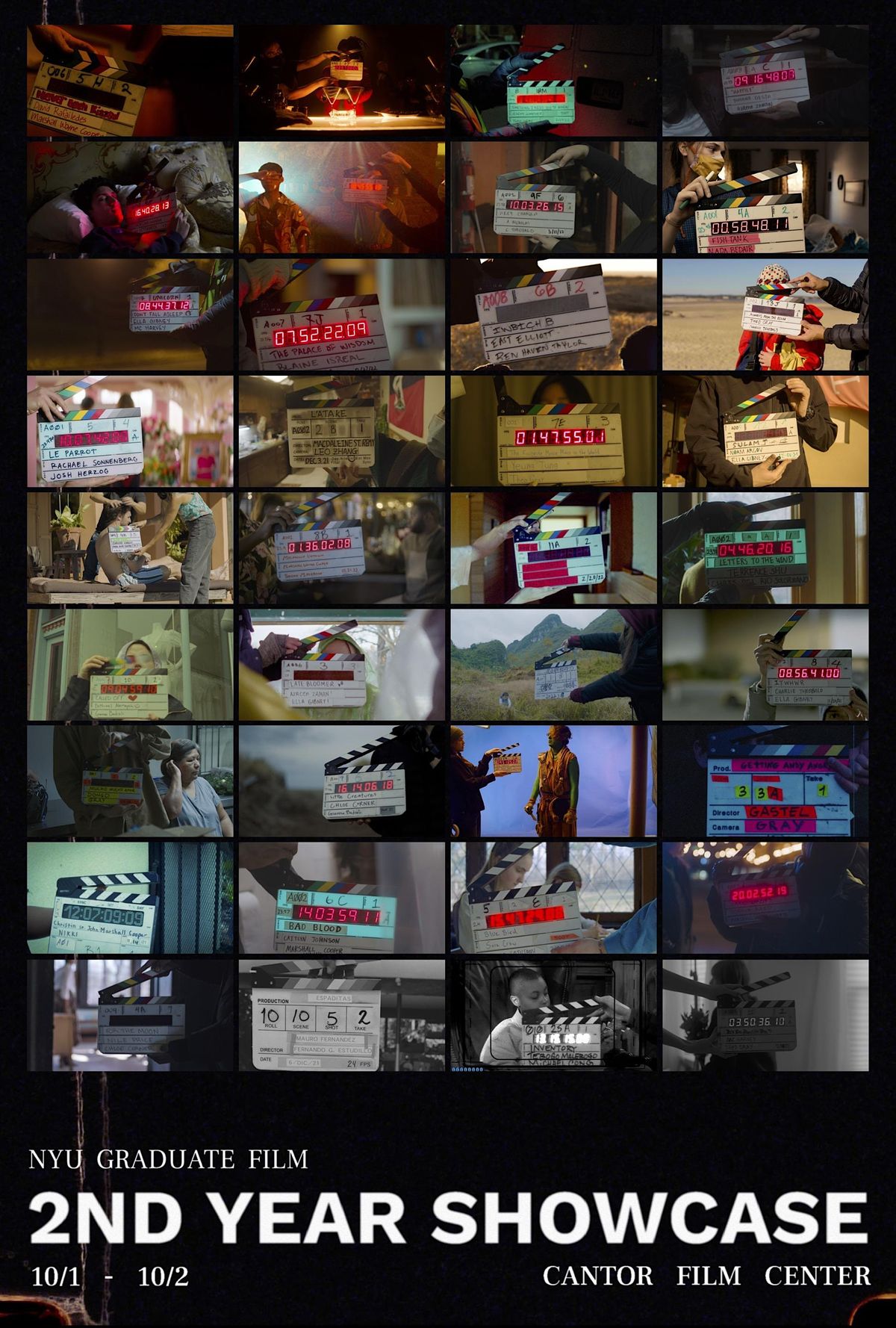 Fall 2022 Grad Film Showcase DAY 2, Cantor Film Center, Theater 200 ...