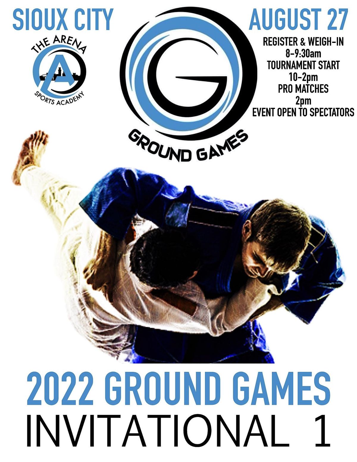 GROUND GAMES, Long Lines Auditorium (downtown Sioux City), 27 August 2022