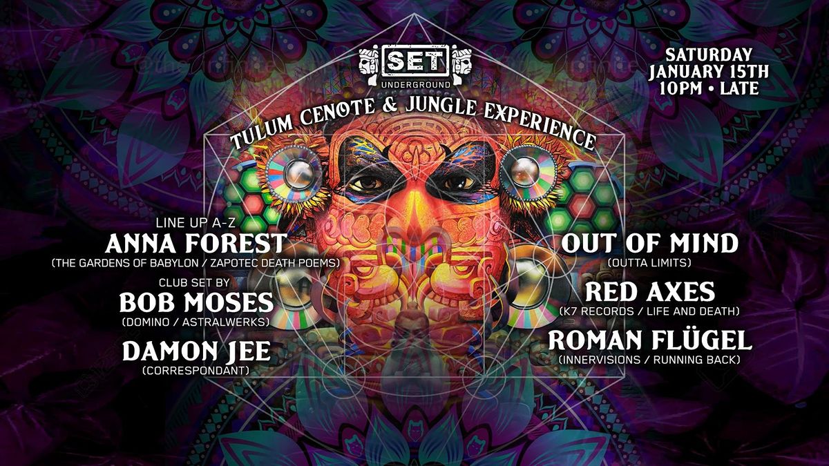 SET Undergrounds Tulum Cenote Jungle Experience w/ Bob Moses and many ...