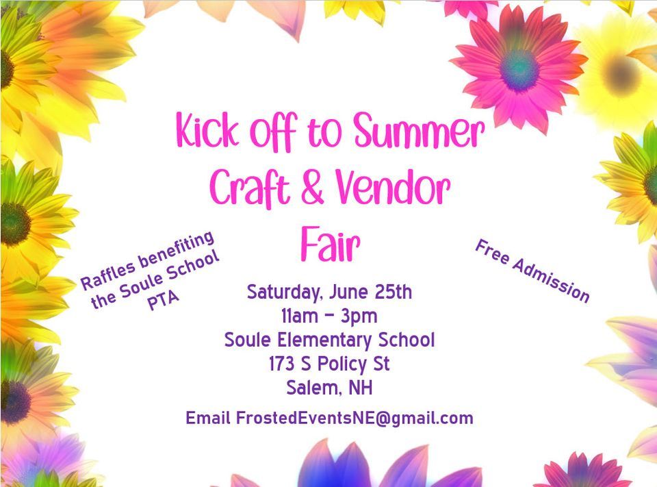 Kick off to Summer Craft Fair, Dr. Lewis F. Soule School, Salem, 25 ...