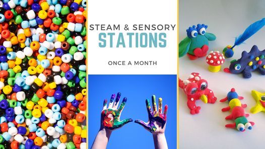 STEAM/Sensory Stations, Rockmart Public Library, 17 August 2021