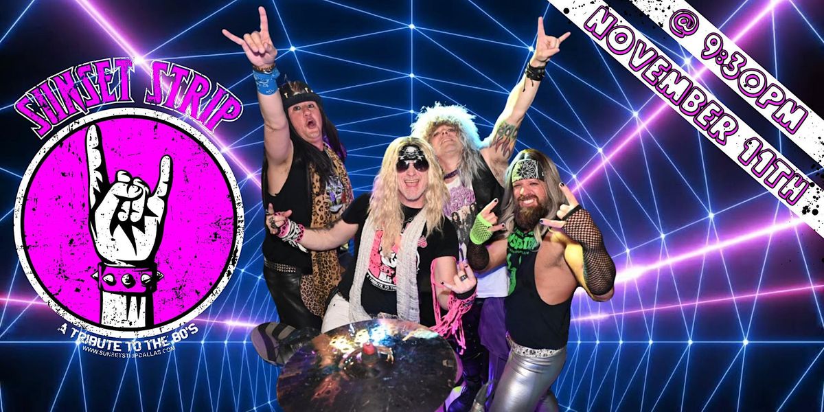 Sunset Strip - 80s Rock at the Revel Patio Grill, The Revel, Frisco, 11 ...