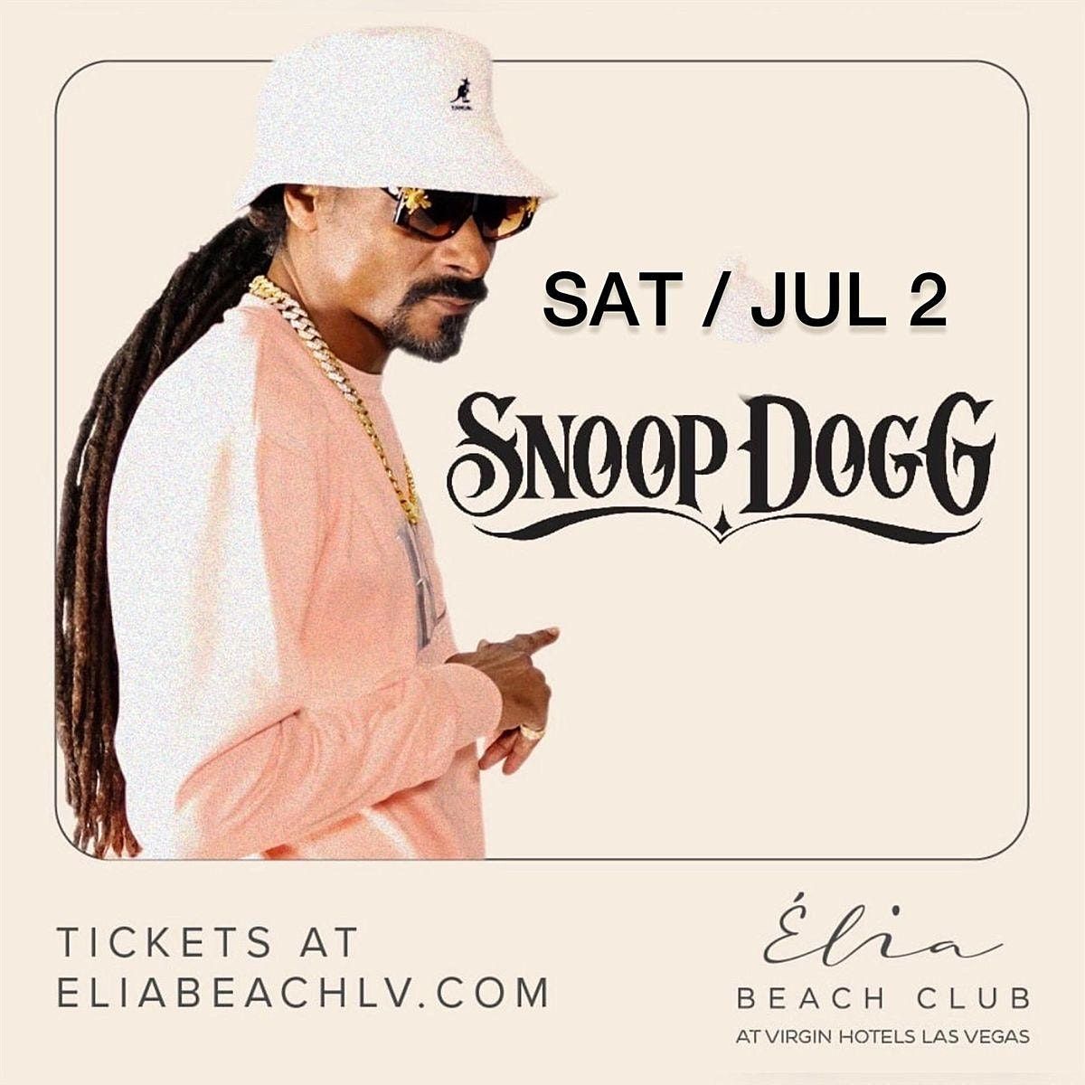 (FREE 21+ EVENT) SNOOP DOGG LIVE IN CONCERT - SATURDAY JULY 2ND, 2022 ...