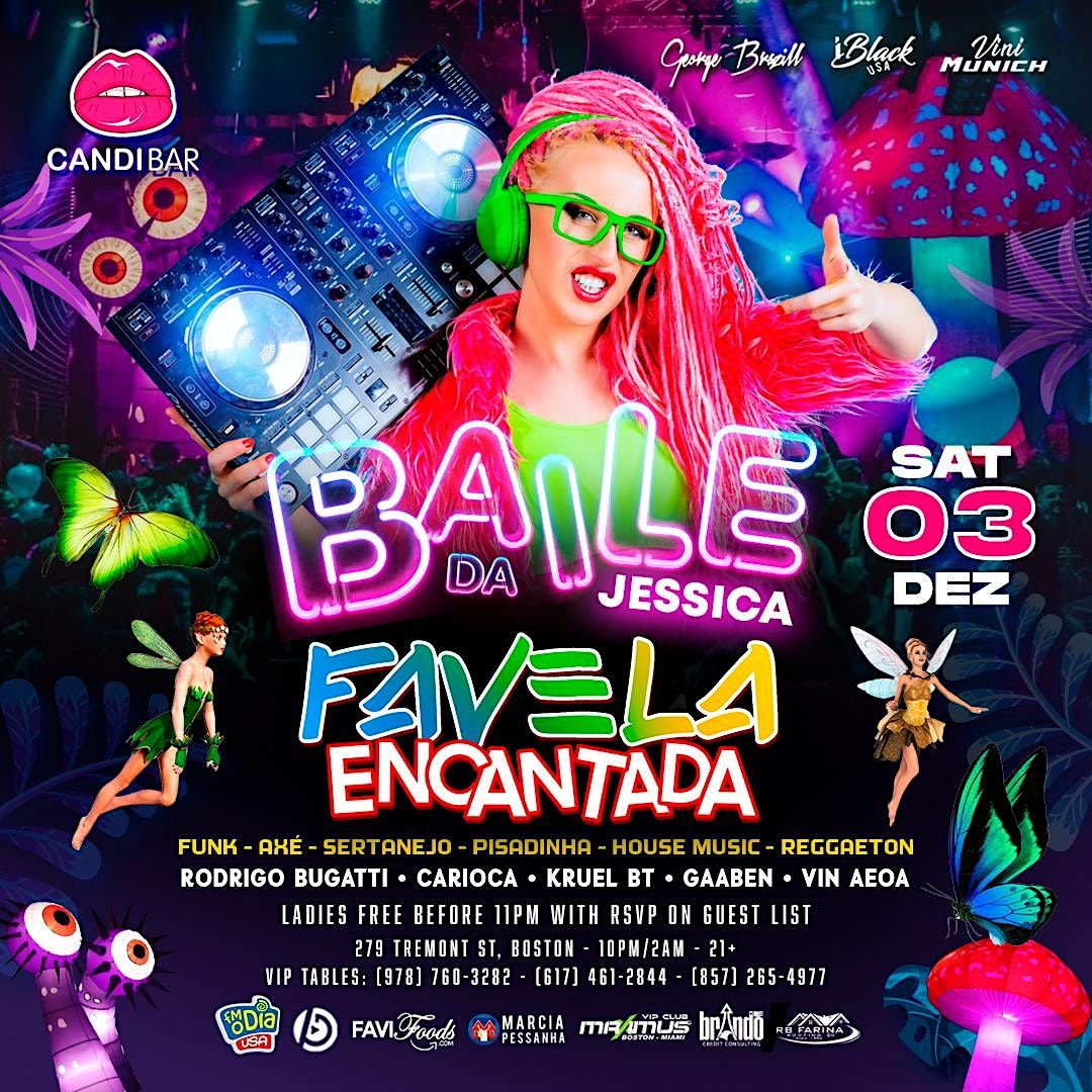 FAVELA ENCANTADA @ Candibar | Guestlist (Must Submit RSVP), Candibar ...