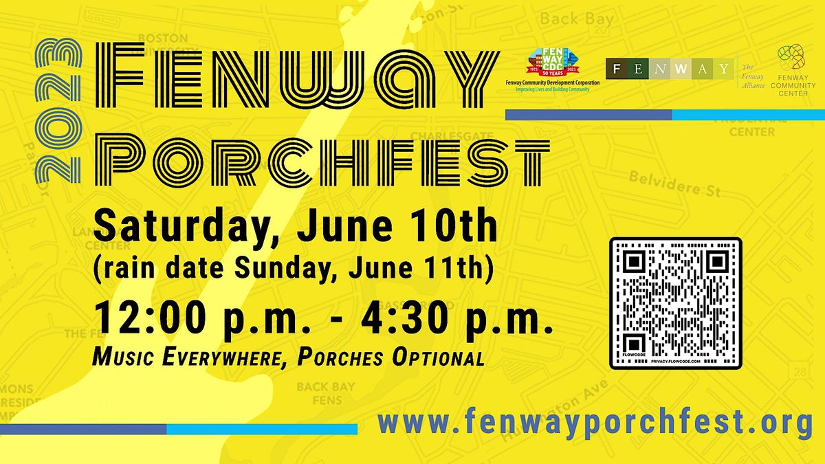 Fenway Porchfest 2023, Fenway Community Center, Boston, 10 June 2023