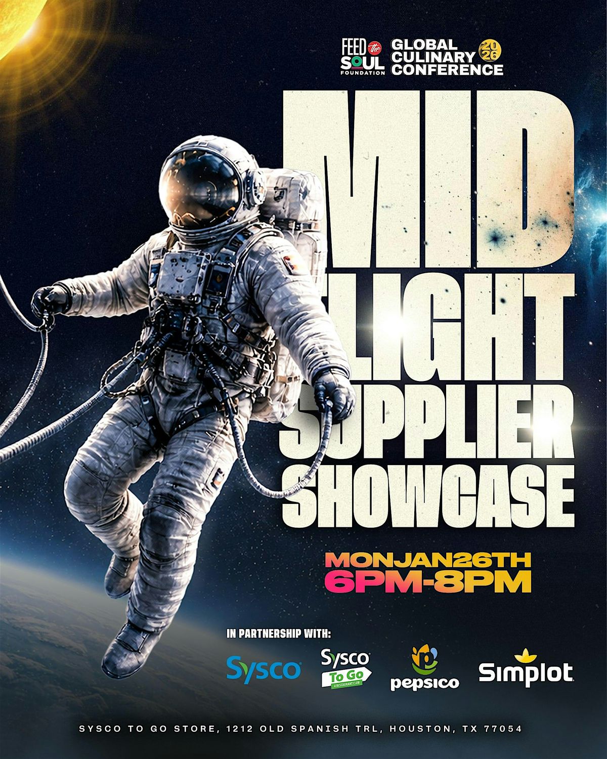 MidFlight Supplier Showcase, Sysco To Go- Houston Medical Centre, 26 ...