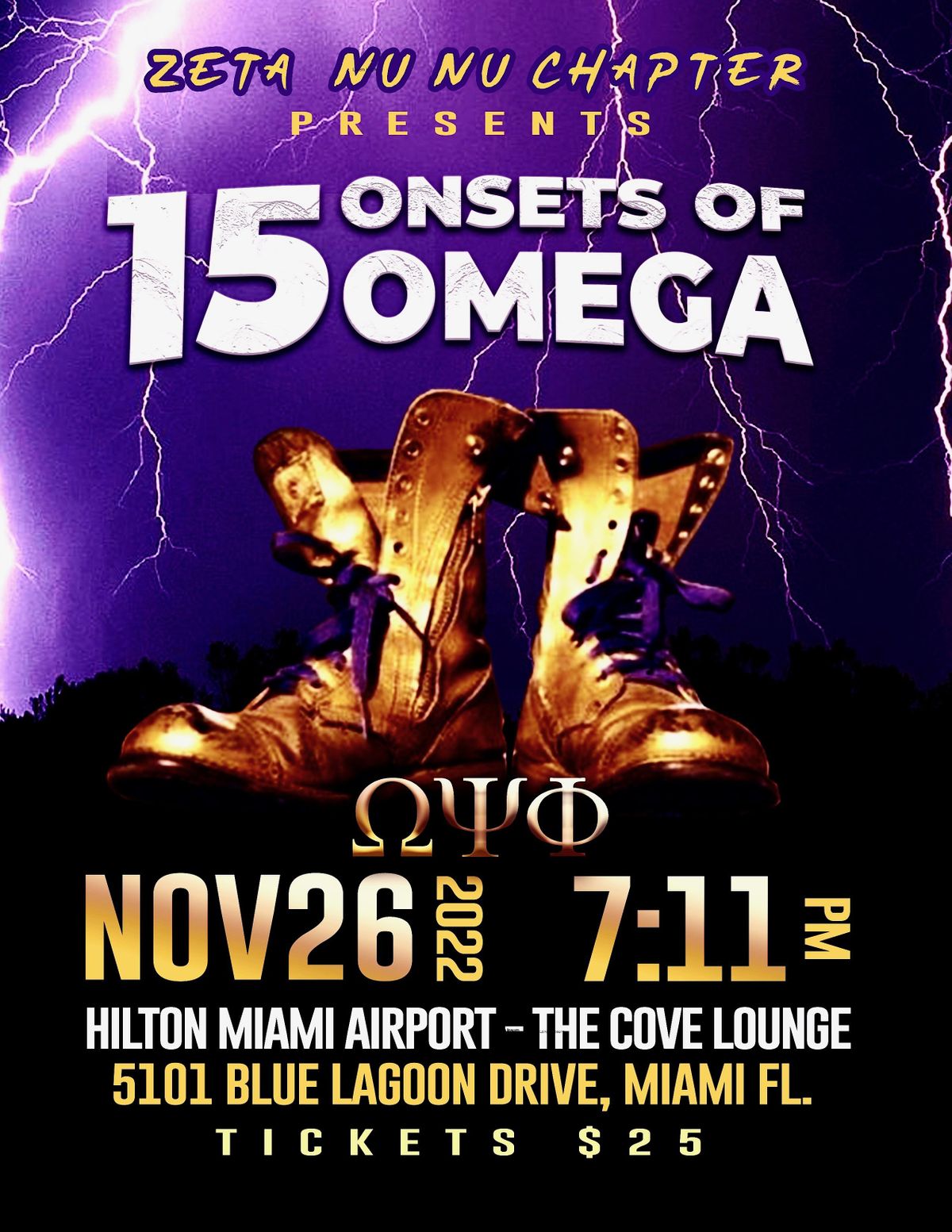 Zeta Nu Nu: New Member Presentation 2022, Hilton Miami Airport Blue ...