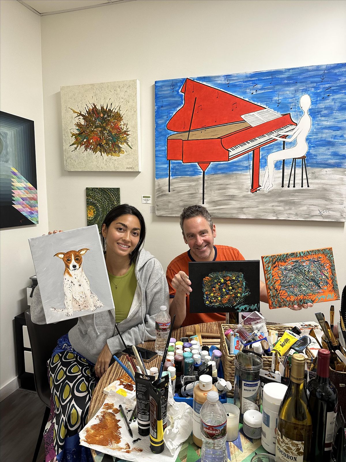 Paint and sip. With AzziArt. Our paint and sip art events the perfect ...