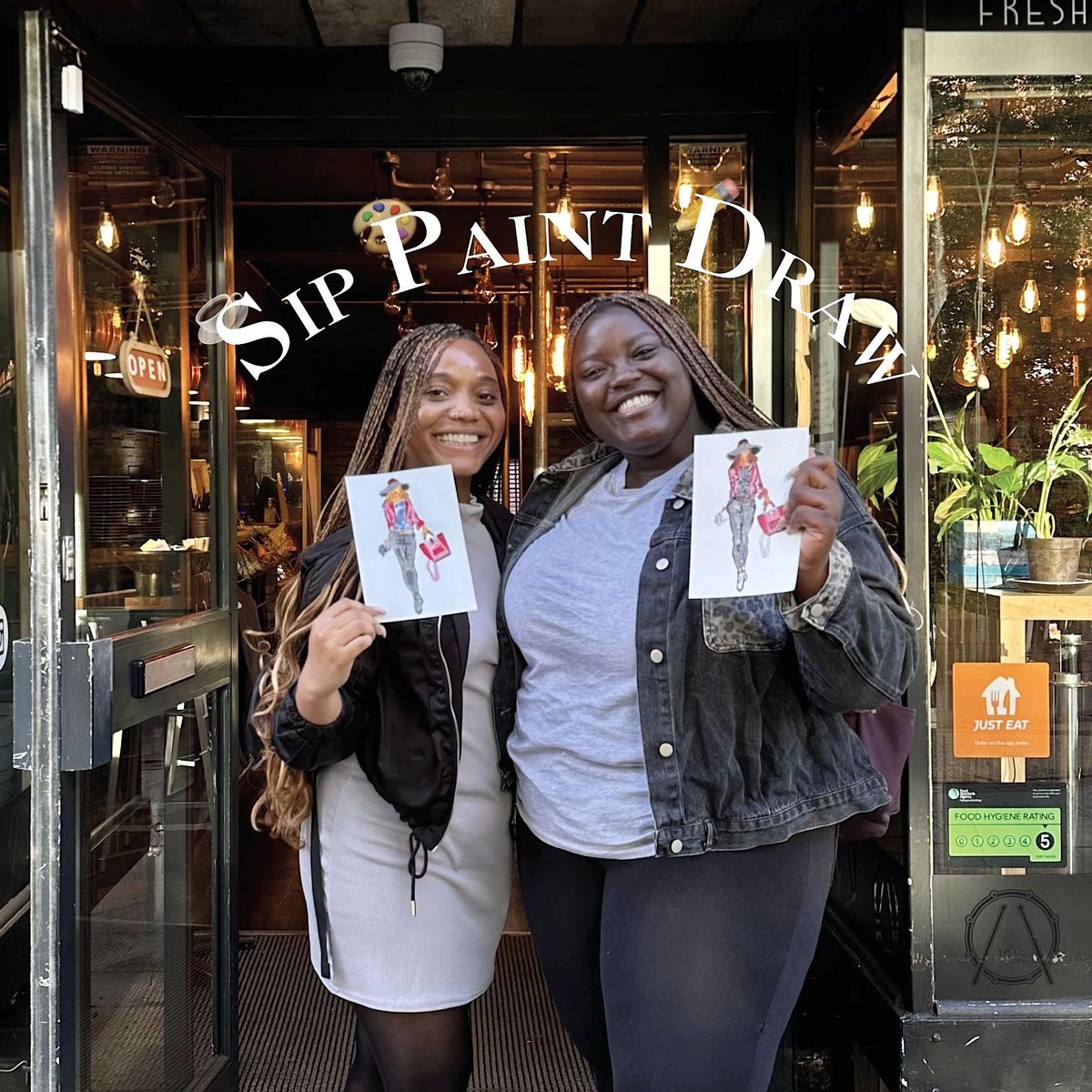 Sip. Paint. Draw, The Warwick Row Espresso, Coventry, 27 October 2023