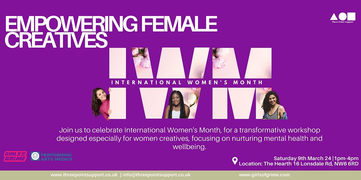 International Womens Month - Empowering Female Creatives, The Hearth ...