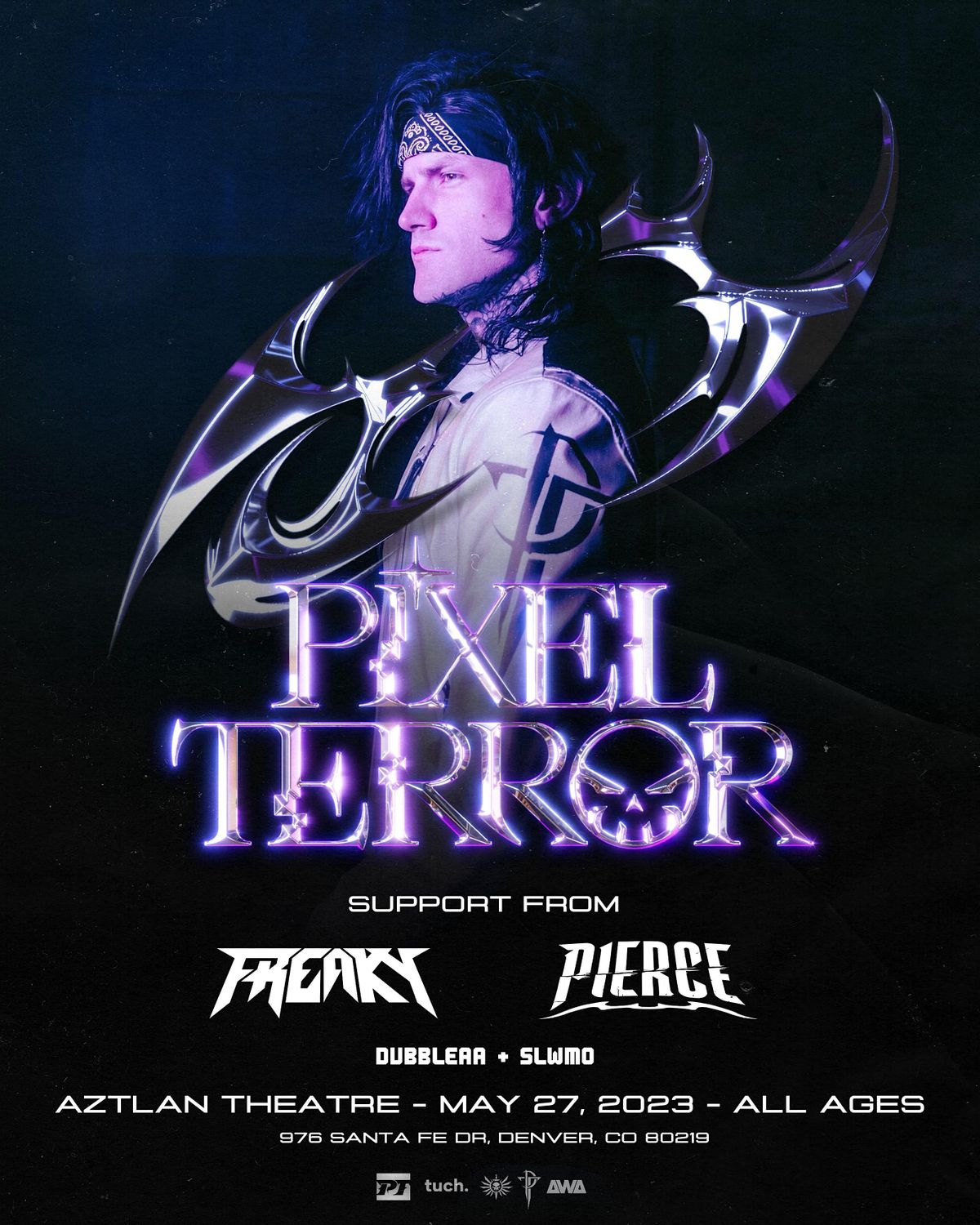 Party Troopers Presents Pixel Terror, Aztlan Theatre, Denver, 27 May to ...
