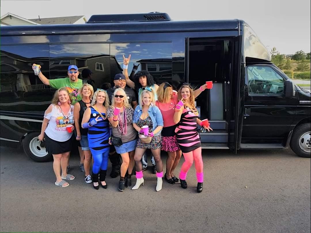 80s Party Bus and Brewery Tour, 9693 Laredo St, Littleton, 11 August 2023