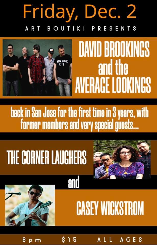 David Brookings and the Average Lookings, The Corner Laughers, Casey ...