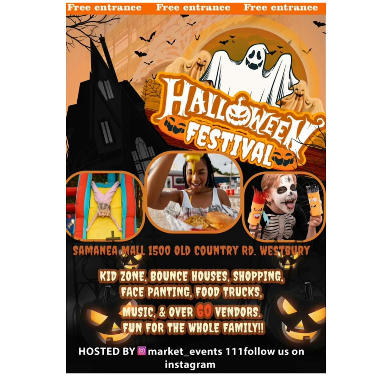 Halloween Festival and Haunted Village, SAMANEA MALL, Westbury, 26 ...