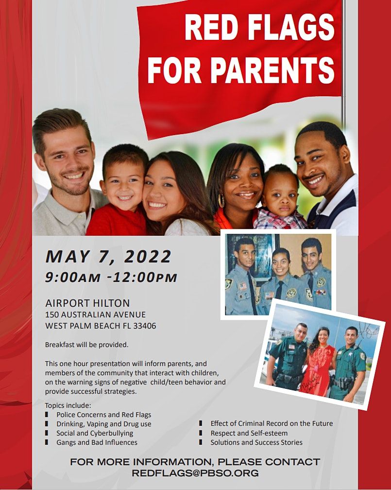 Red Flags for Parents- Palm Beach County Sheriffs Office (PBSO) event ...