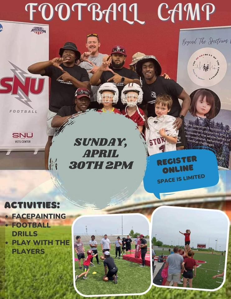 SNU+Beyond the Spectrum Ok Kids Camp, SNU Football Field, Oklahoma City ...