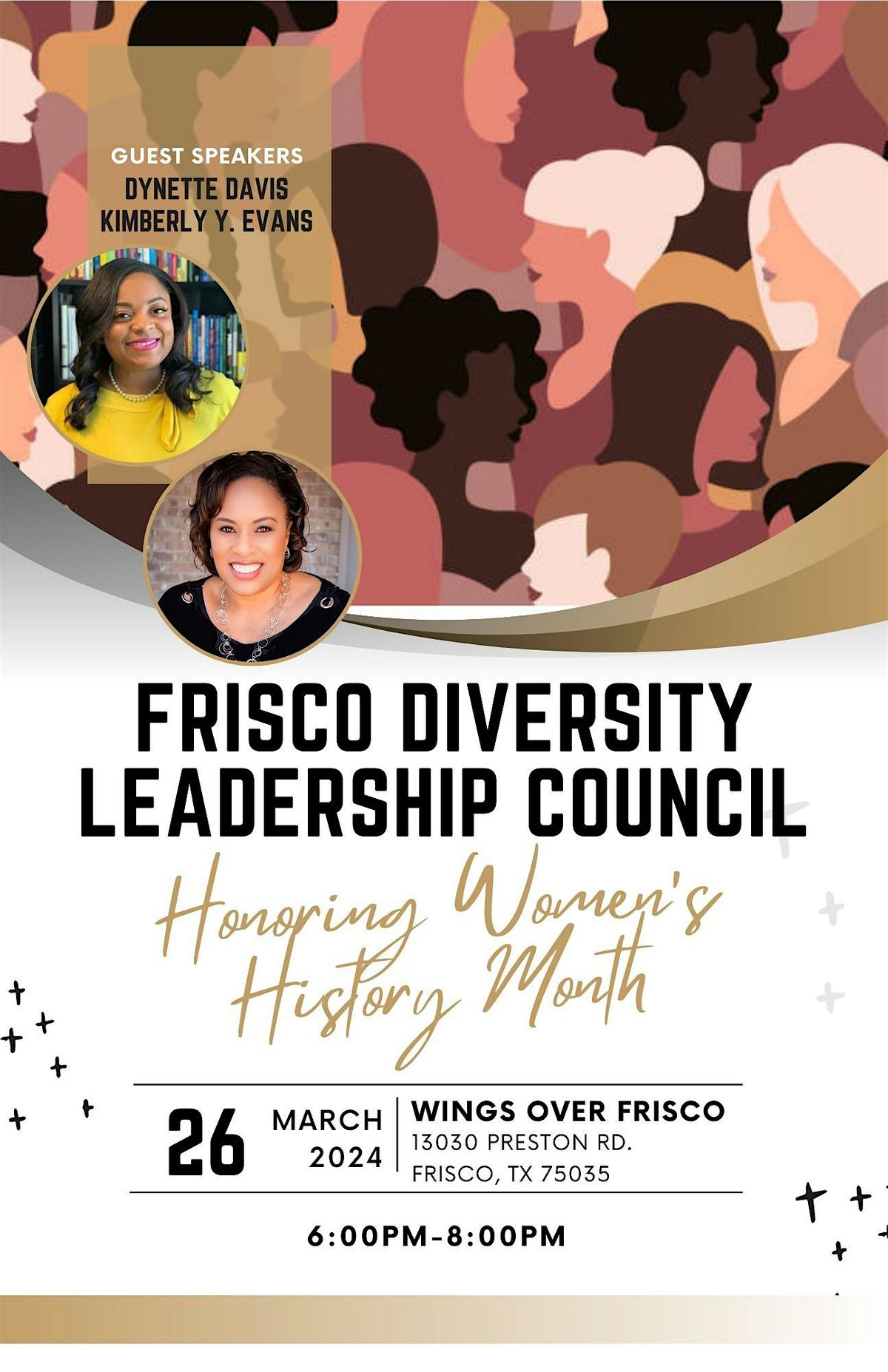 Frisco Diversity Leadership Council Business Mixer - Womens History Month, Wings Over Frisco, 26 ...