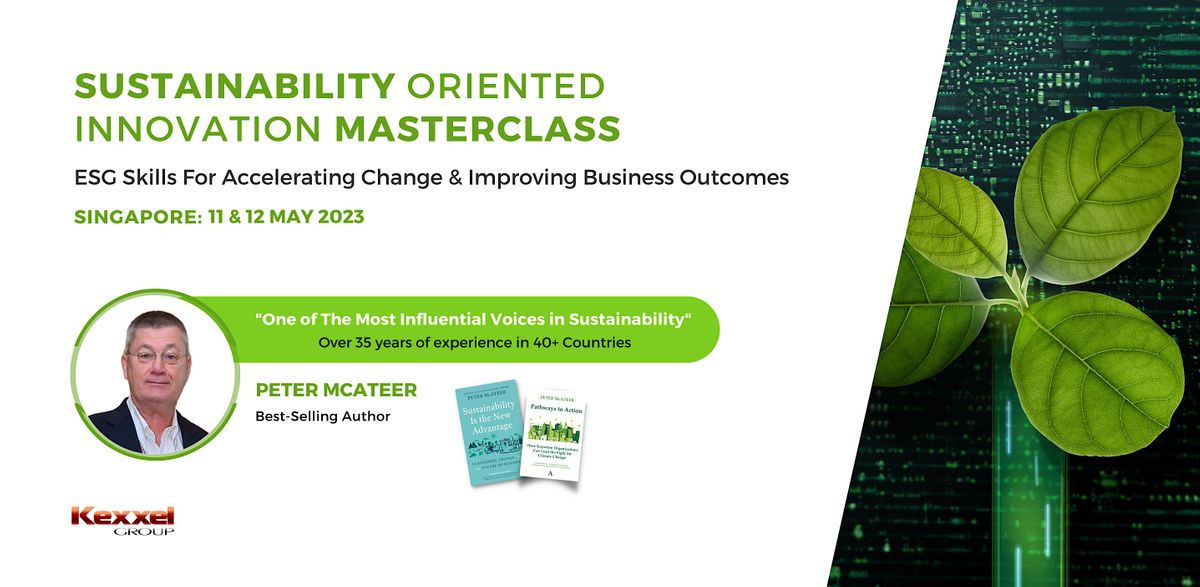 ESG: Sustainability Oriented Masterclass (Singapore, 11-12 May 2023 ...