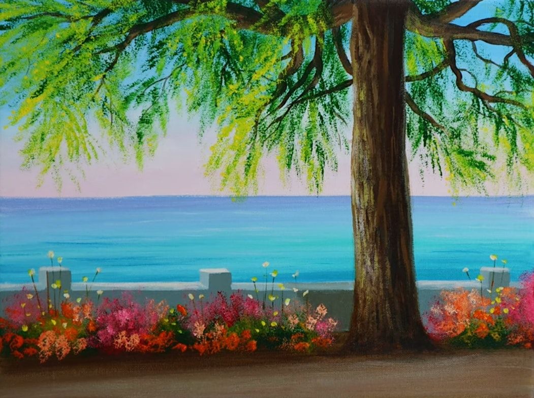 Santorini Paint Party, Chicago Fire, Palladio Parkway, Folsom, CA, USA ...