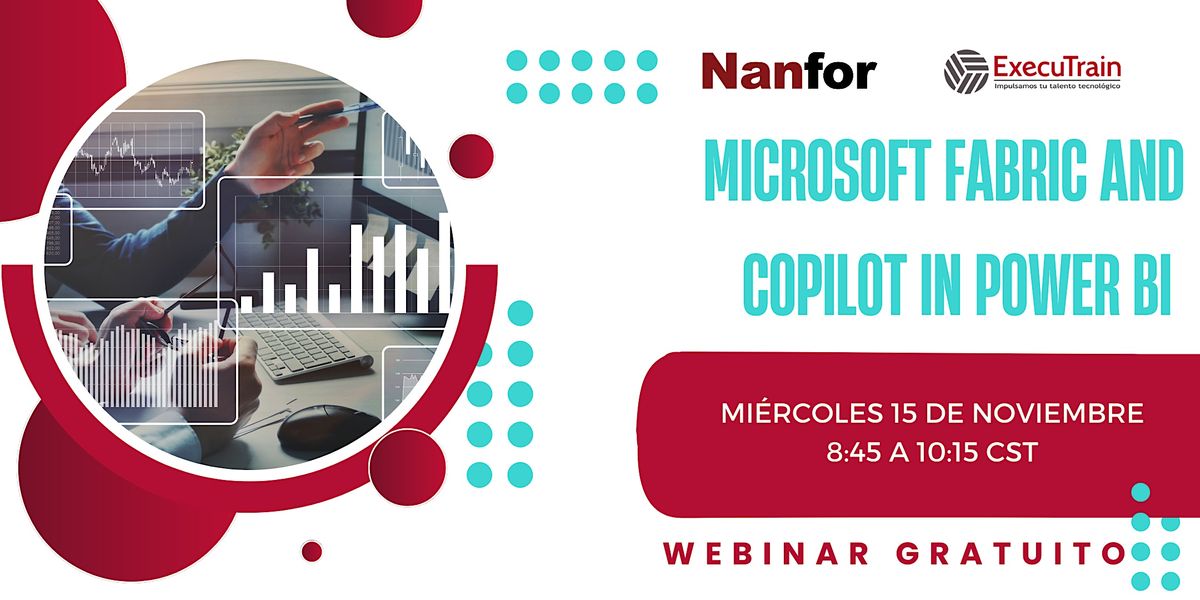 Webinar: Microsoft Fabric and Copilot in Microsoft Power BI, Online, 15 November 2023