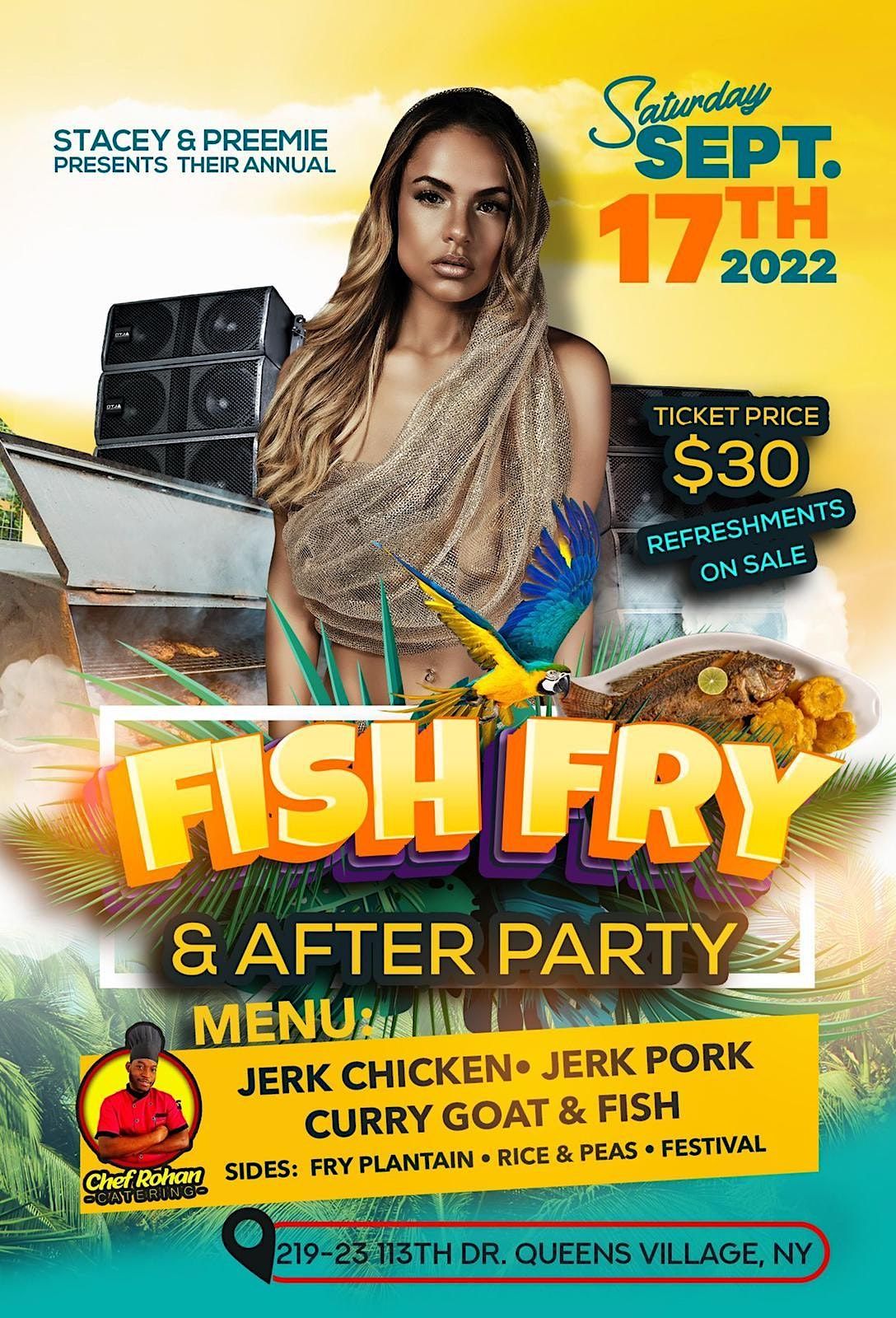 Stacey & Preemie Fish Fry, Stacey & Preemie’s House, Queens, 17 ...