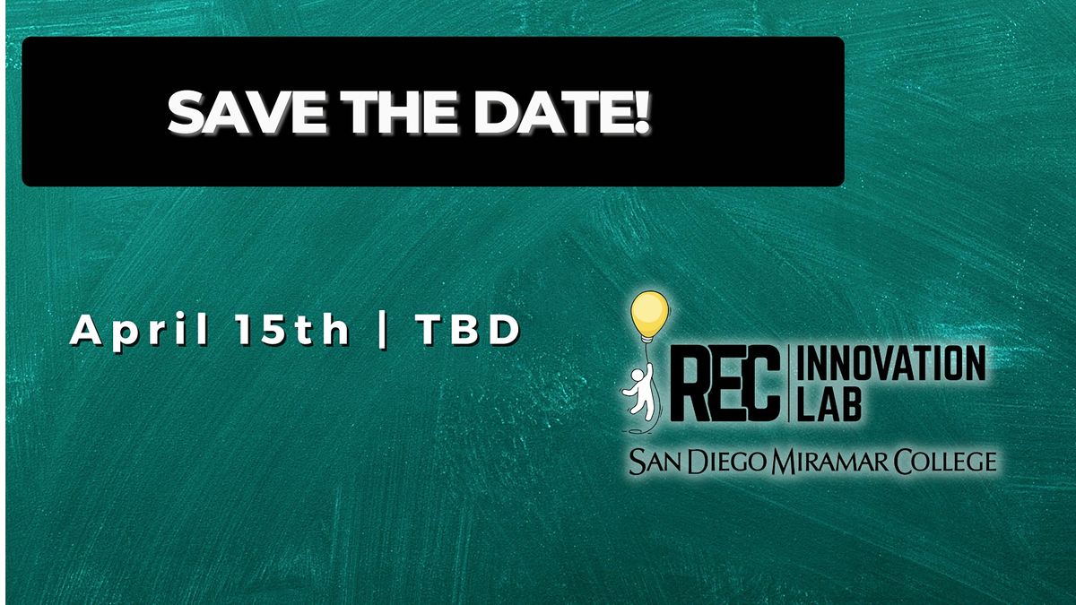 Save the Date: Workshop at the REC Innovation Lab, REC Innovation Lab ...