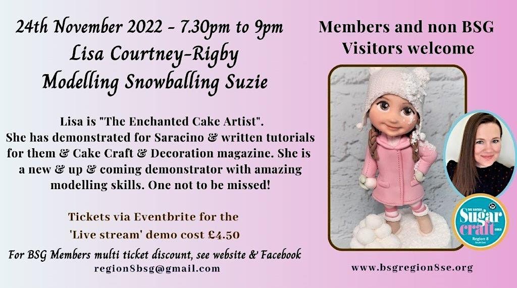 Lisa Courtney-Rigby - Modelling Snowballing Suzie., Online, 24 November ...