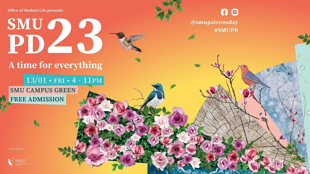 SMU Patrons Day 2023, SMU School of Computing and Information Systems 1 ...