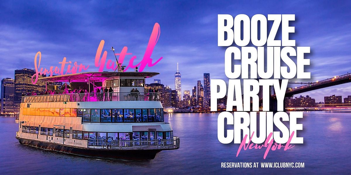 BOOZE CRUISE PARTY CRUISE | SENSATION YACHT Series 22, Hornblower ...