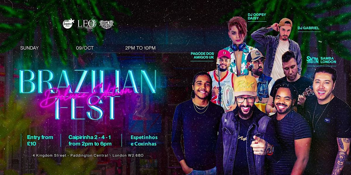 Brazilian Music Fest Deluxe Edition 18+ only, HUCKSTER London, 9 ...