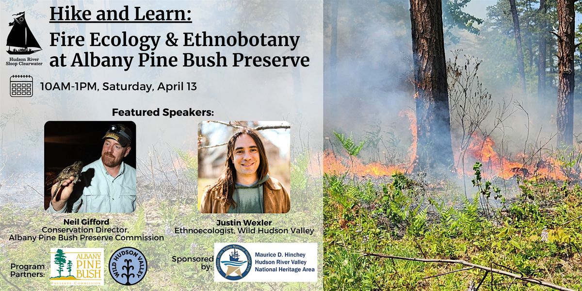 Hike + Learn: Fire Ecology + Ethnobotany at Albany Pine Bush Preserve, Albany Pine Bush Preserve ...