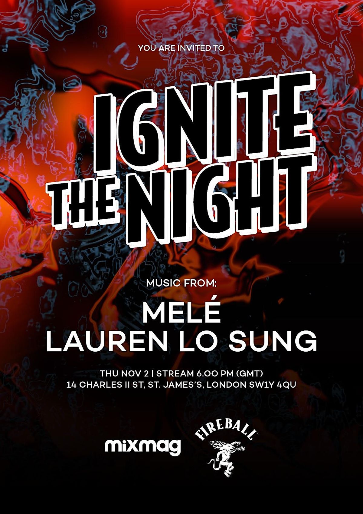 Mixmag x Fireball: Ignite The Night with Turno & Grafix, Mixmag HQ ...