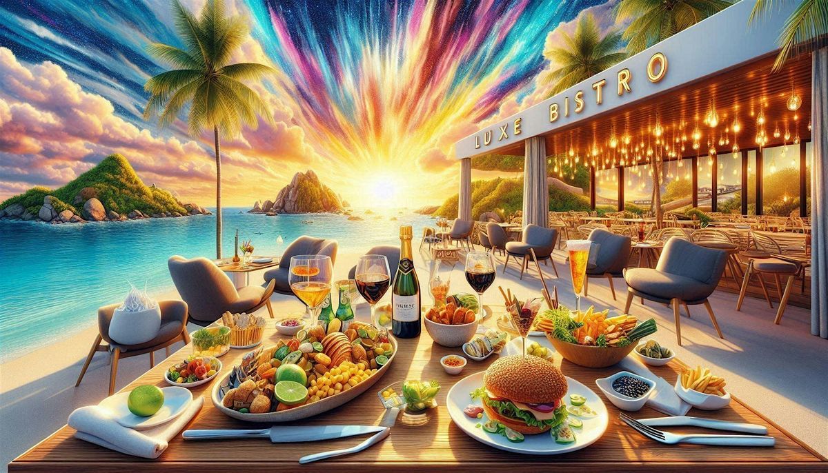 Happy Hours at Luxe Bistro: Unwind by the Ocean, 2201 S Ocean Dr ...